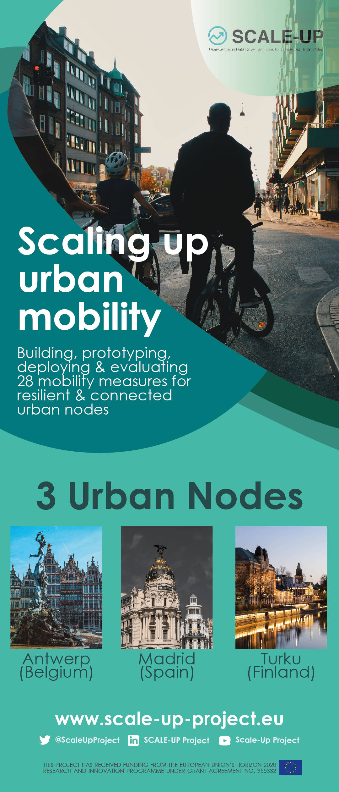 Proyectos europeos de movilidad SCALE-UP y UNCHAIN - Ayuntamiento de Madrid